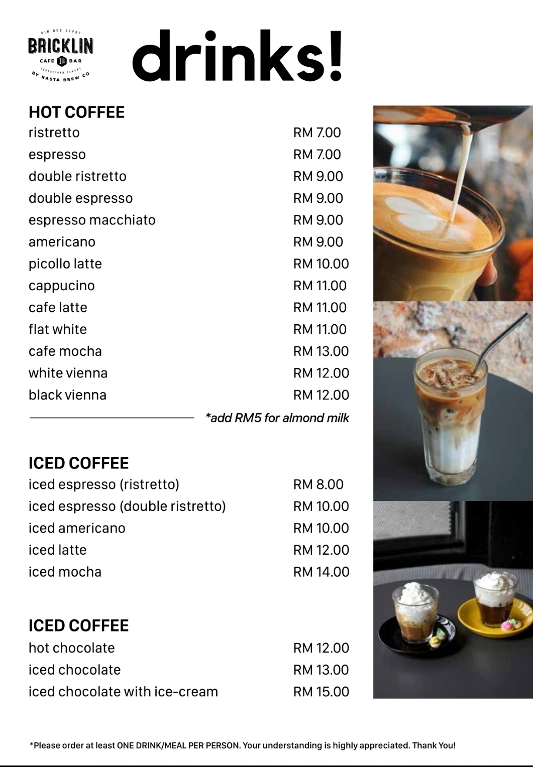 Bricklin Cafe Bar by Rasta Brew Co - Penang - Cafe Culture